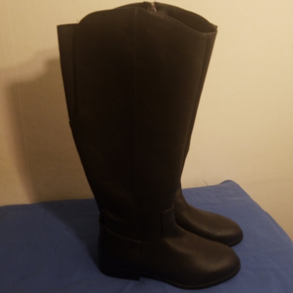Universal Thread | Shoes | Womens Black Wide Shaft Riding Boot | Poshmark